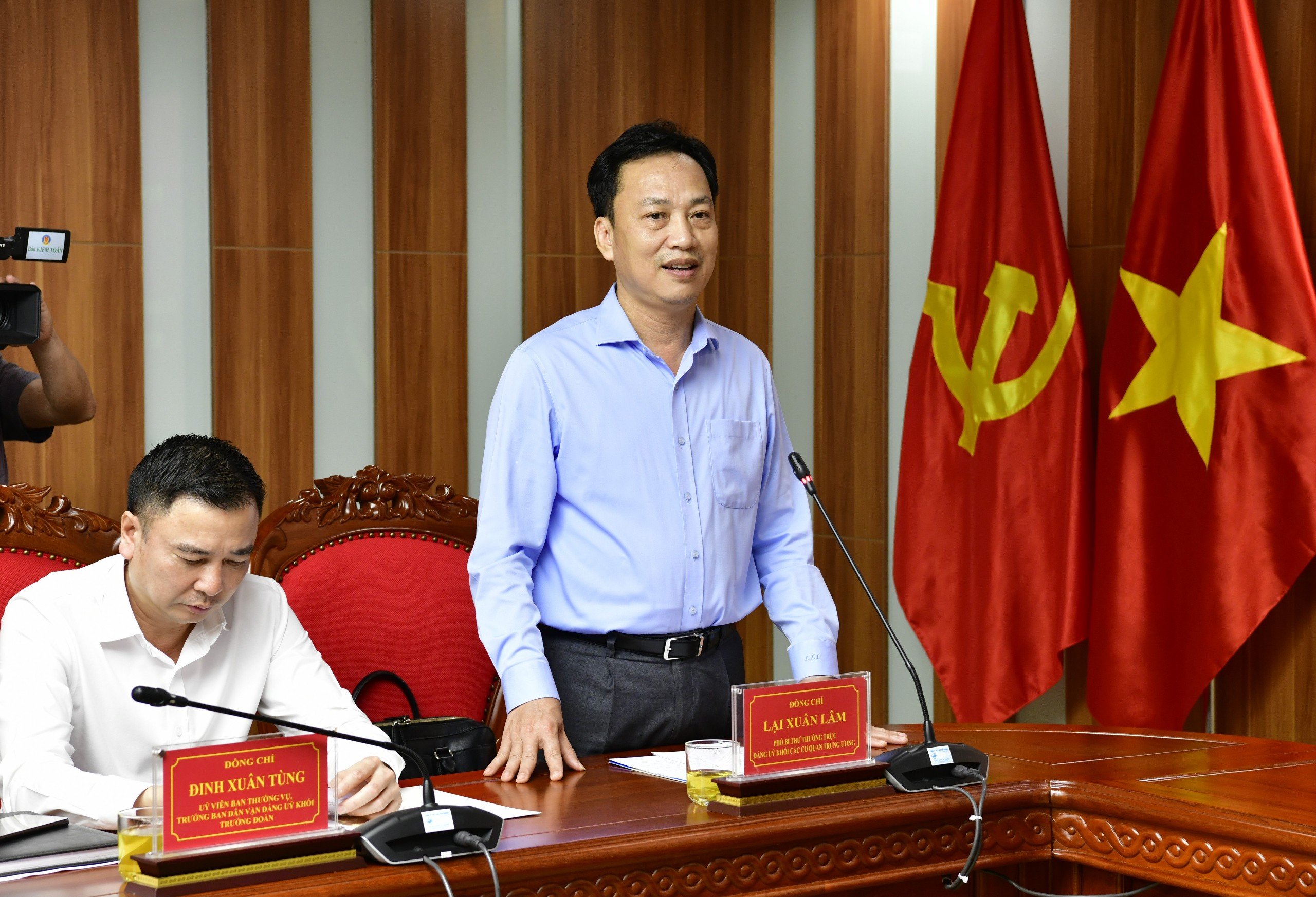 Công bố quyết định kiểm tra đối với Ban Thường vụ Đảng ủy Kiểm toán nhà ...